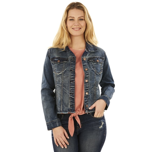 Angels Forever Young Women's Signature Denim Jacket - Walmart.com