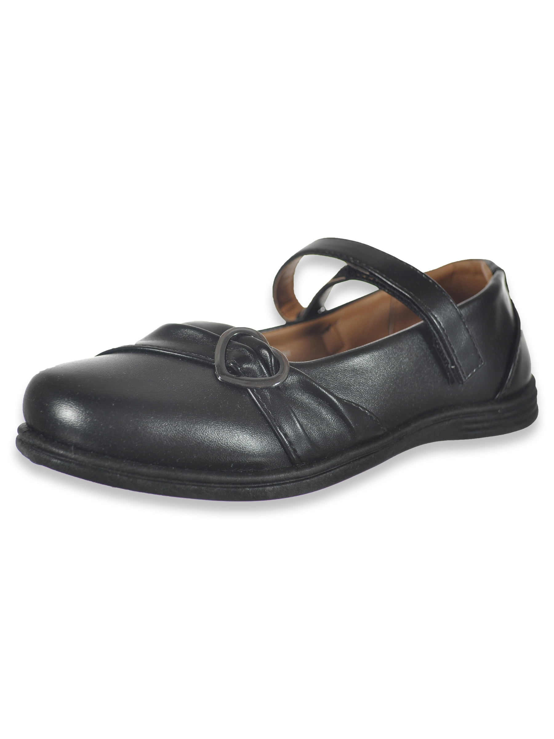 Angels Girls' Cross-Strap Shoes Color: black Size: 12 toddler - Walmart.com