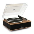 Angels Horn H019 Portable Bluetooth Turntable, Vinyl Record Player with High-Fidelity Speakers ...