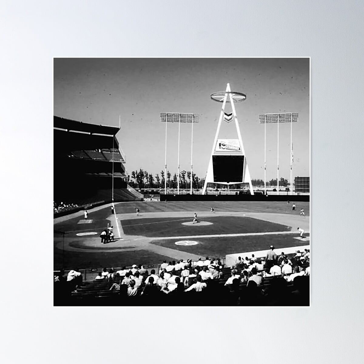 Angels Stadium, Old Ballparks, Los Angeles Baseball Stadium, Outfield ...