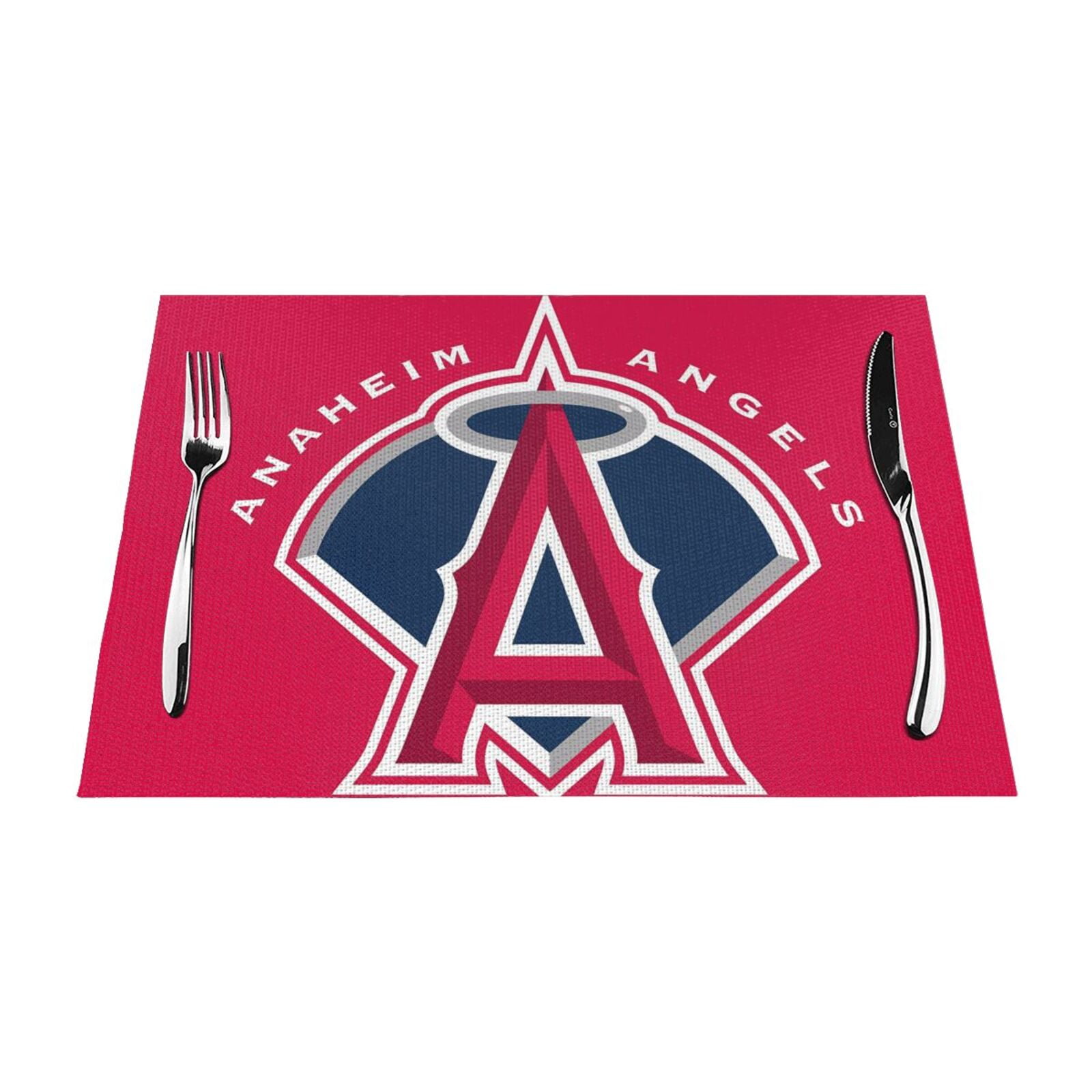Angels Team PVC Woven Dinner Plate Mat 12x18 Inch, Easy to Clean Table ...
