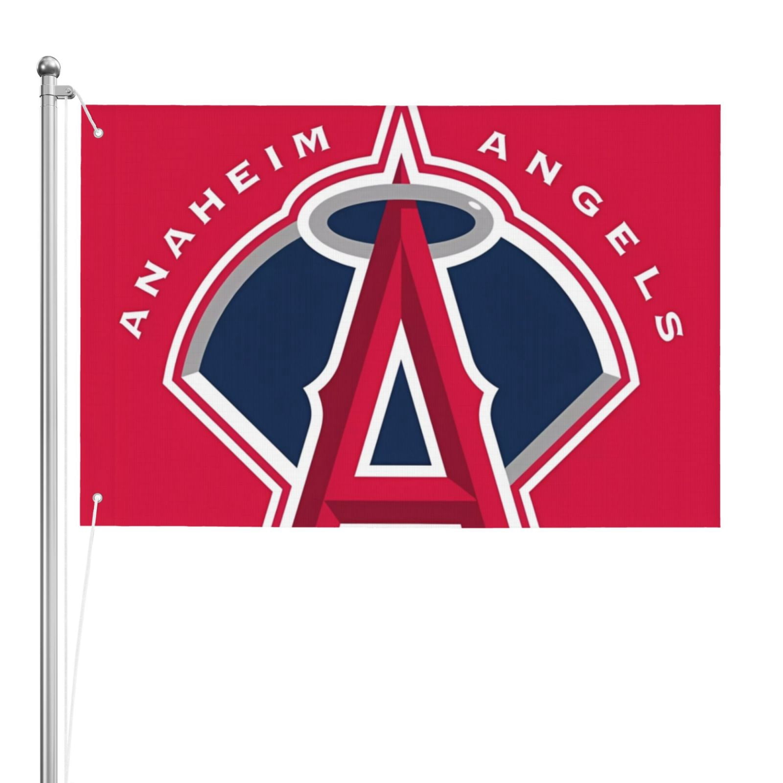 Angels Three Layer personalized Double Sided Flag Football Fans ...