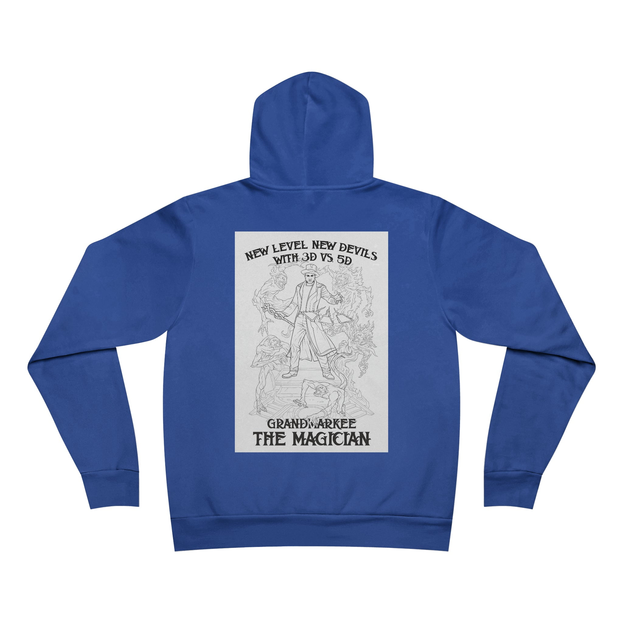 Angels Vs. Demons By Grandmarkee "The Magician" Unisex Sponge Fleece ...