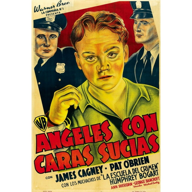 Angels With Dirty Faces (Aka Angeles Con Caras Sucias) Spanish Poster ...