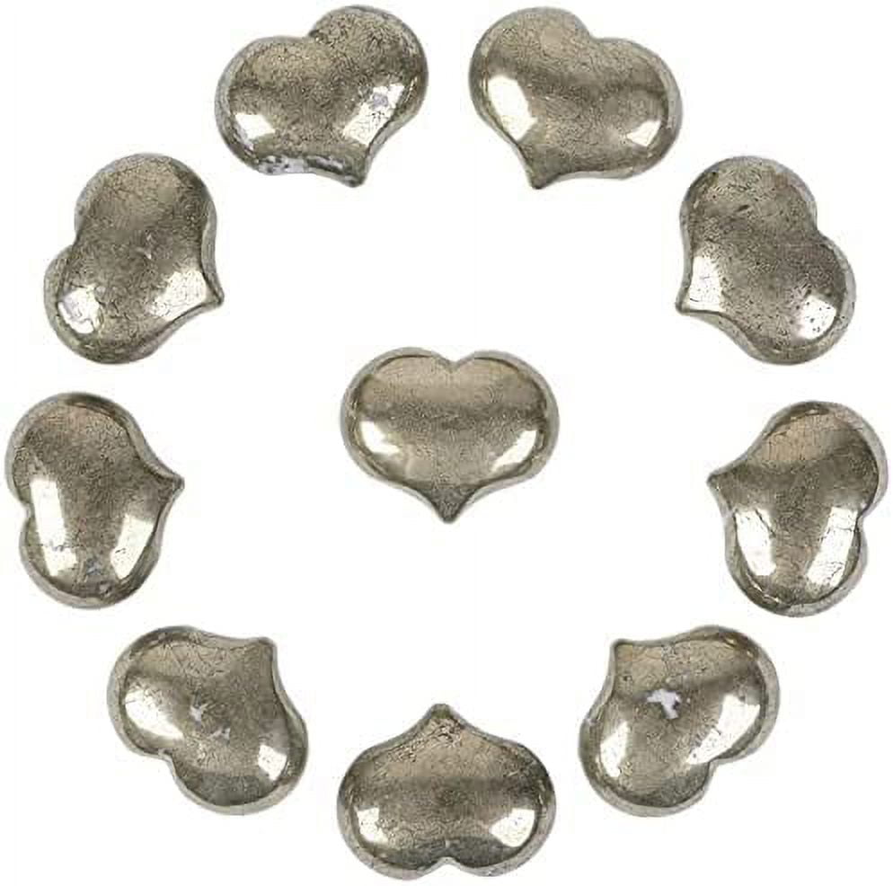 Angelstones Natural 10pcs Pyrite Gemstone Healing Crystal 1 inch Mini ...
