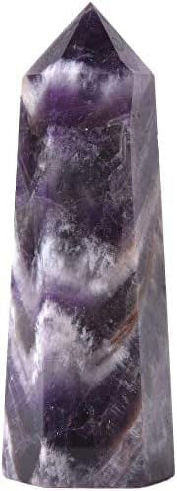 Angelstones Natural African Amethyst Gemstone Healing Crystal Hexagonal ...