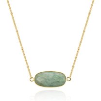 Ayana Amazonite Pendant Necklace for Harmony and Empowerment - Real ...