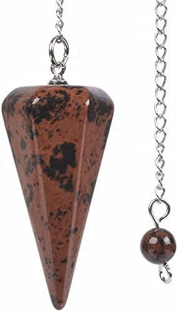 Angelstones Natural Mahogany Obsidian Gemstone Rock Crystal Hexagonal ...