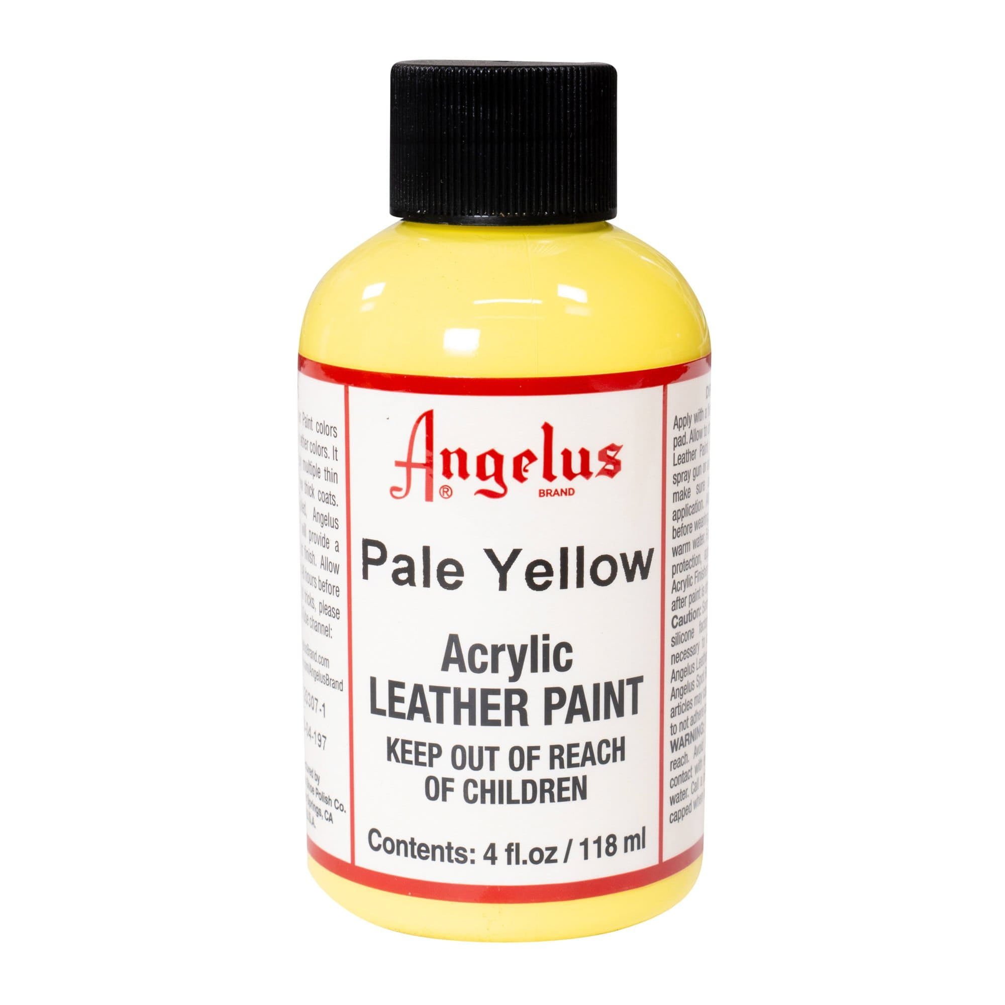 Angelus® Acrylic Leather Paint, 4 oz., Pale Yellow - Walmart.com