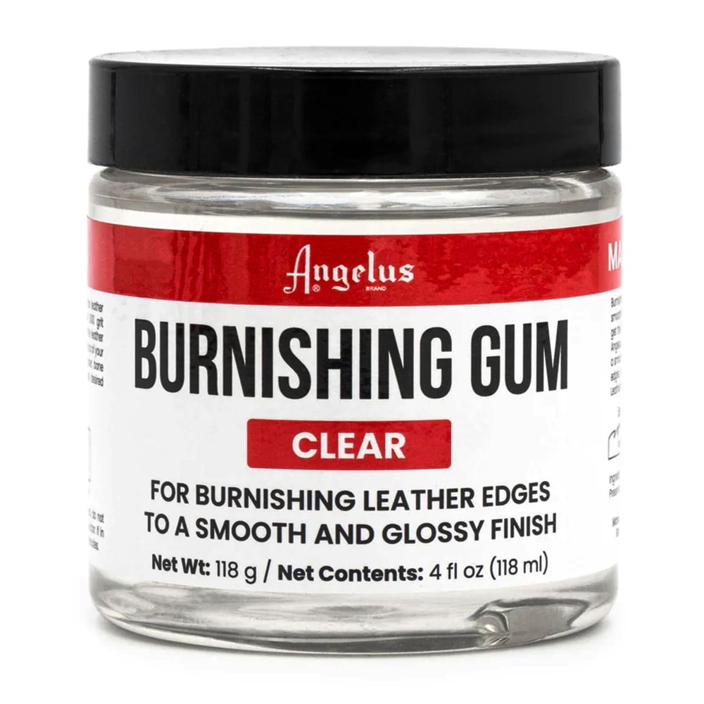 Angelus Burnishing Gum Leather Edge Finish Clear | Turns Leather Edges ...