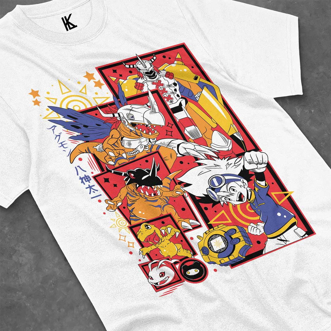 Angemon Shirt Digimon Anime Patamon Tshirt MagnaAngemon Tee Seraphimon ...