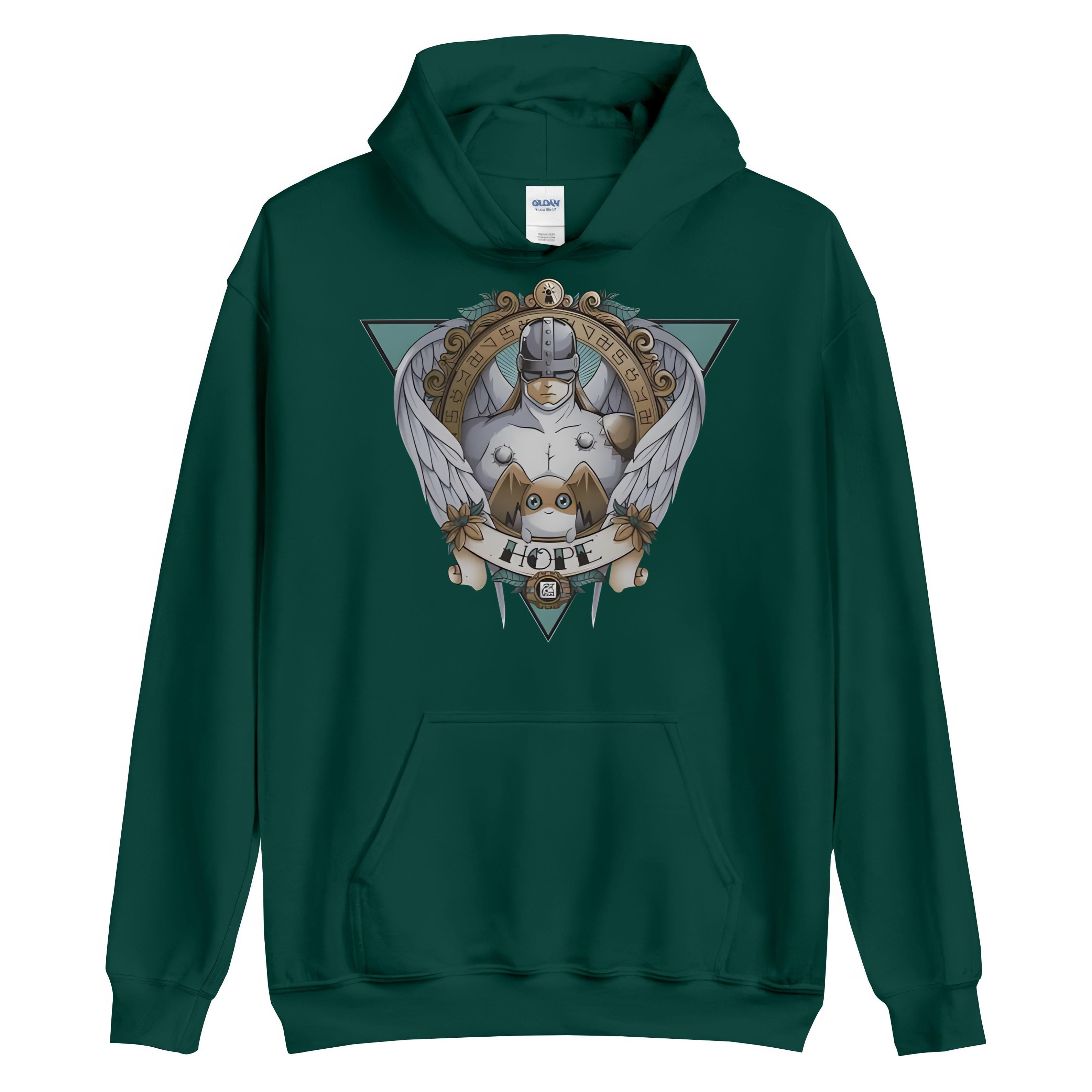 Angemon Shirt, Digimon of Hope, Angel Wings Tee, Patamon Shirt, Unisex ...