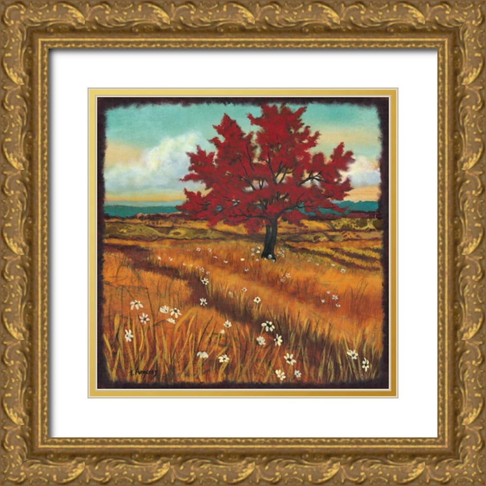 Angeney, Tamara 12x12 Gold Ornate Wood Framed with Double Matting Museum Art Print Titled ...
