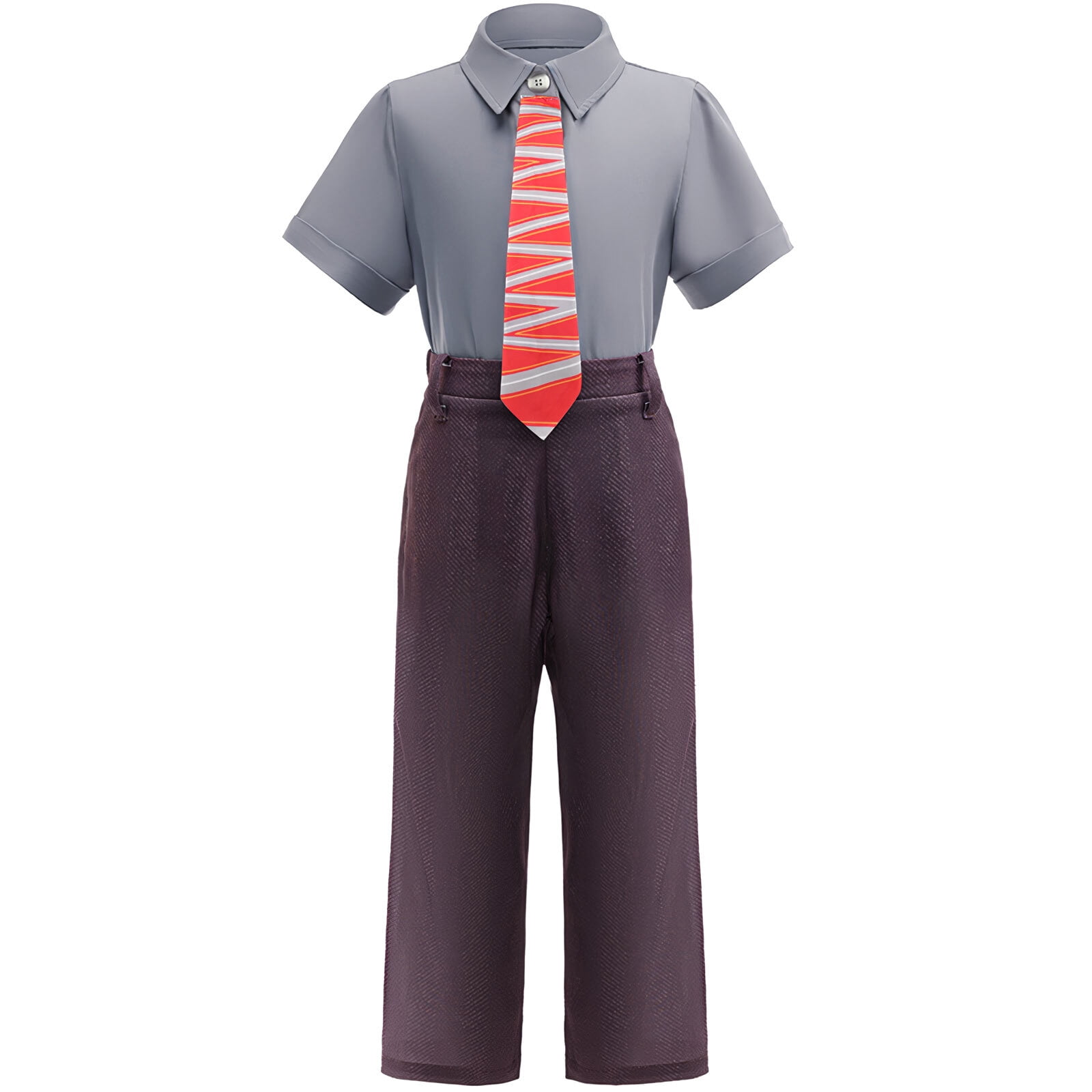 Anger Costume for Kids Halloween Emotion Movie Fancy Dress Up Suit ...