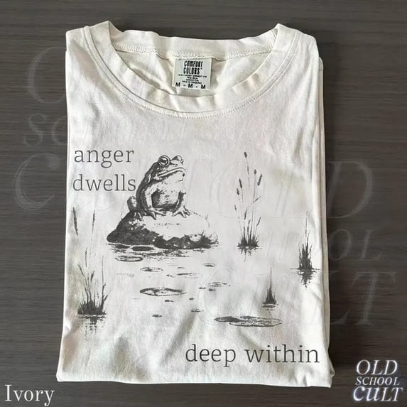 Anger Dwells Deep Frog T-Shirt - Walmart.com