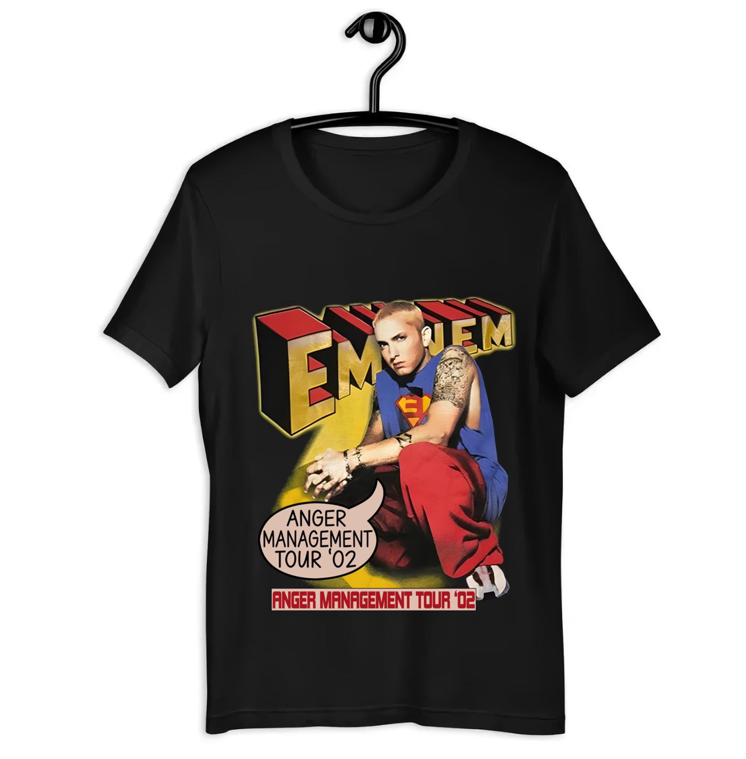 Anger Management Tour Shirt – Retro Rap Concert Graphic Tee New Instock ...
