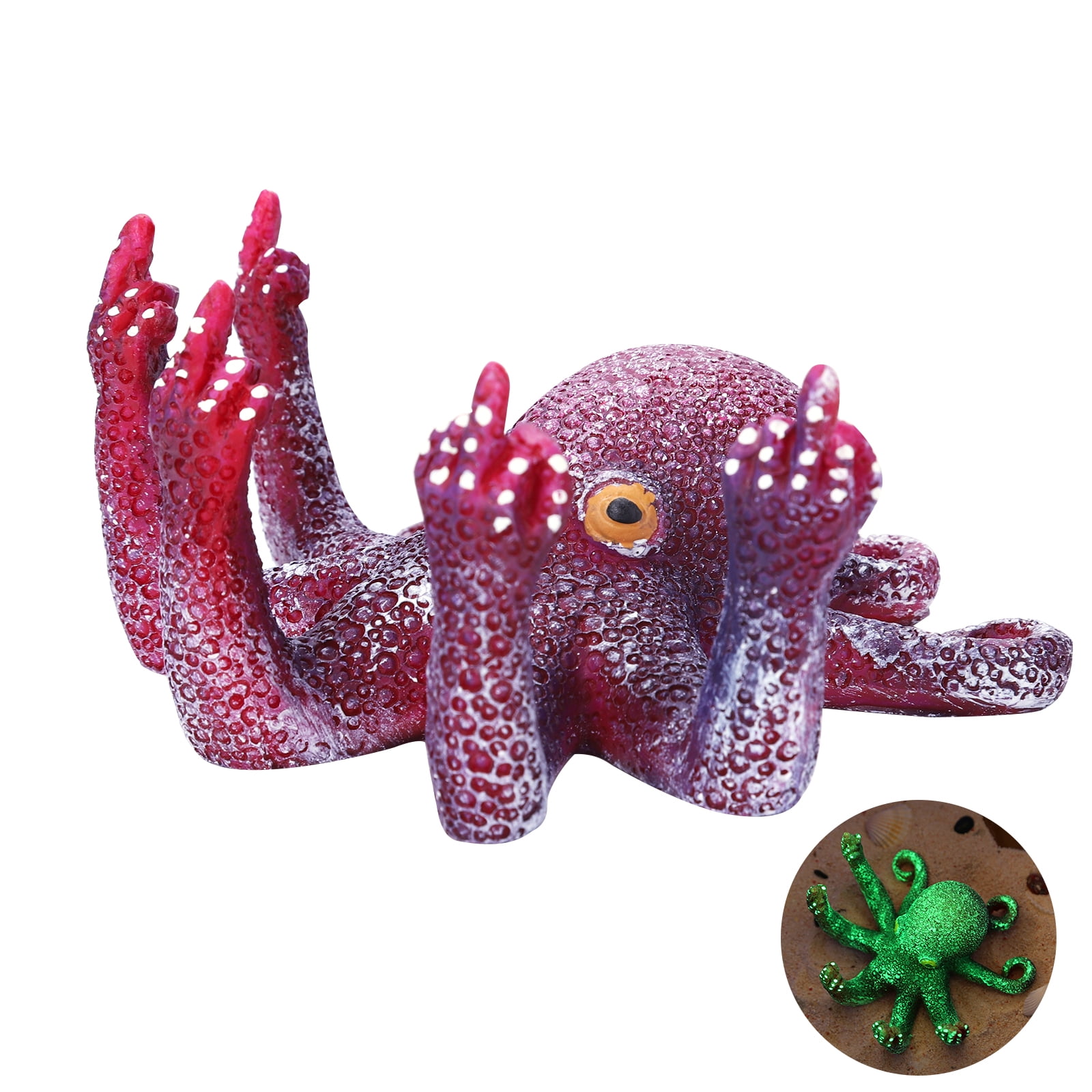 Anger Octopus | Creative Decorative Sculpture Funny Home Table ...