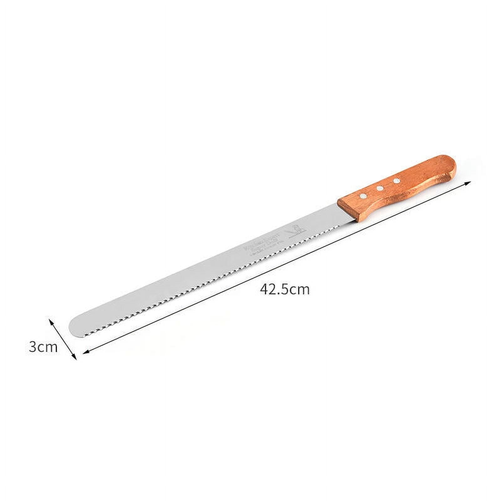 Angfeng 10/12/14 Inch Best Serrated Bread Knife Cake Cutting Knifes ...