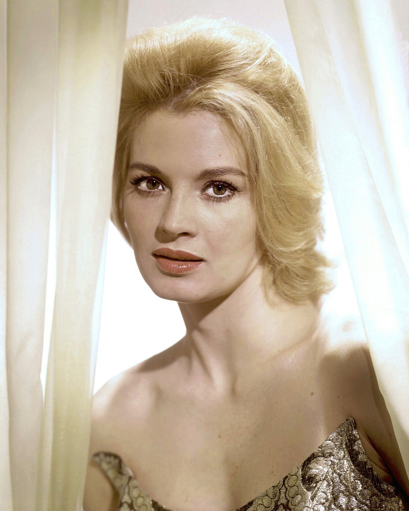 Angie Dickinson Beautiful Glamour Portrait In Night Gown 24X36 Classic ...