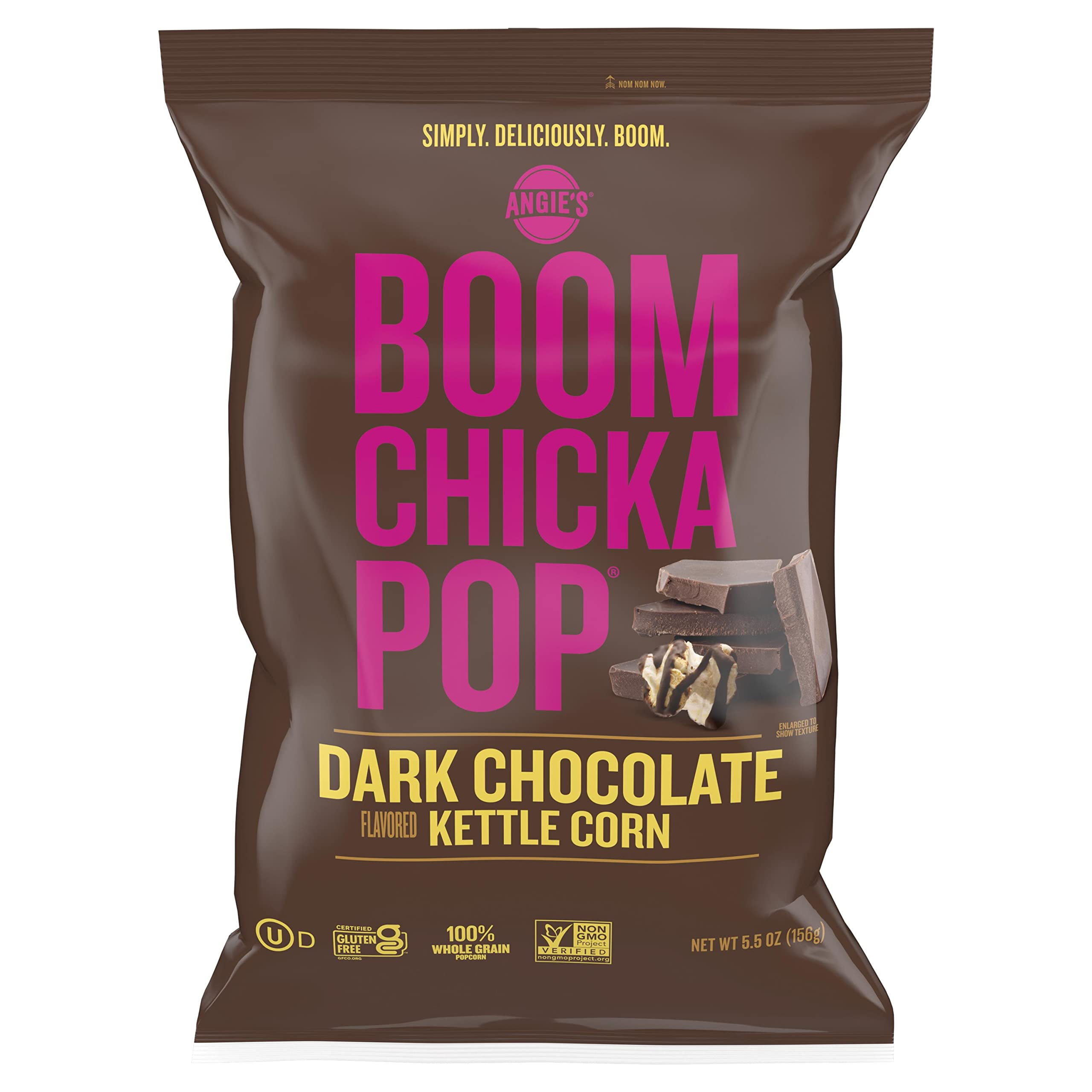 Angie's BOOMCHICKAPOP Dark Chocolaty CCF19 Drizzled Sea Salt Kettle ...