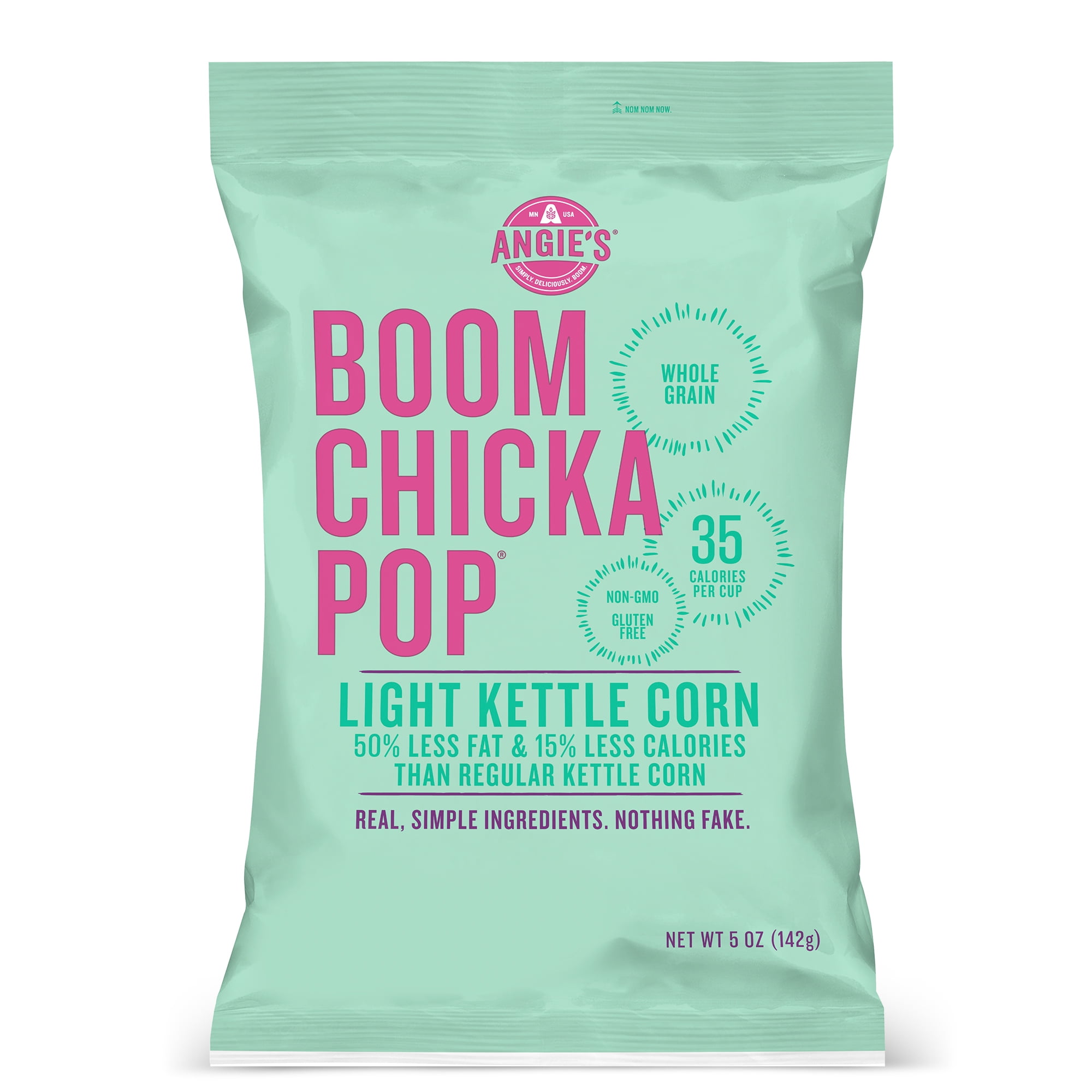 Angie's BOOMCHICKAPOP Light Kettle Corn Popcorn, 5 oz. - Walmart.com