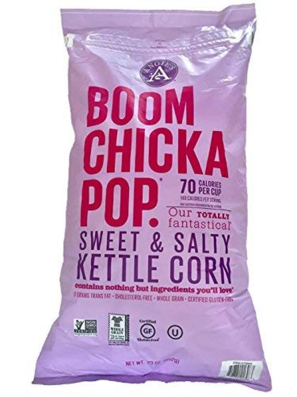 Angies Boom Chicka Pop Sweet & Salty Kettle Corn - 23 Oz - Walmart ...