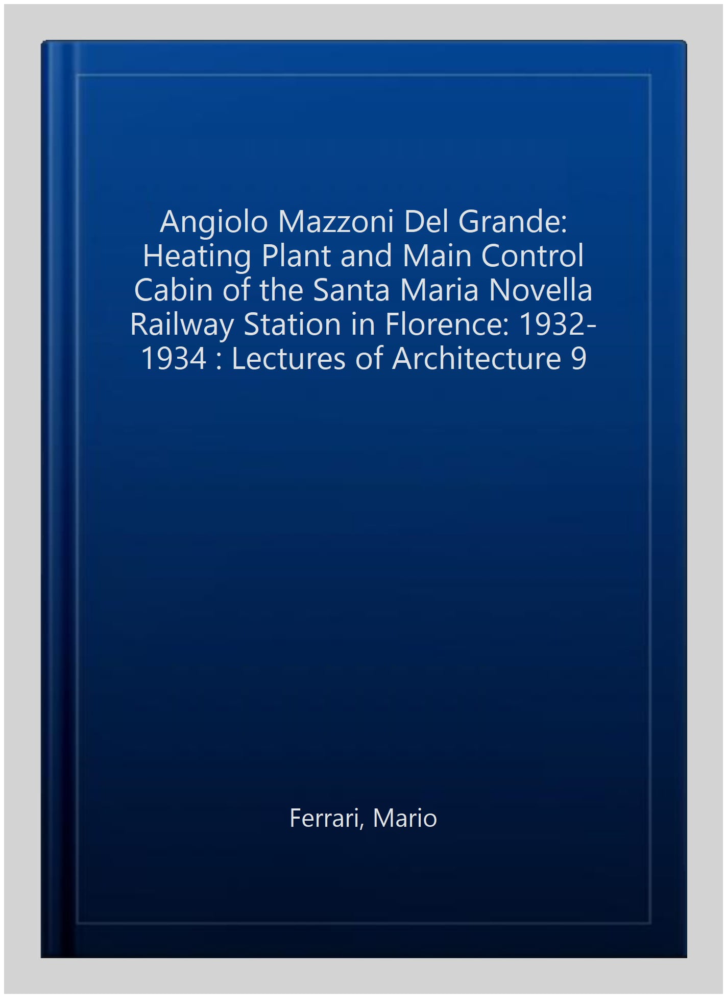 Pre-Owned Angiolo Mazzoni Del Grande: Heating Plant and Main Control ...