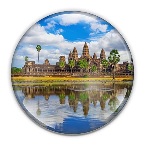Angkor Wat Paperweight in Gift Box, 3 Inch Crystal Dome, Perfect for ...