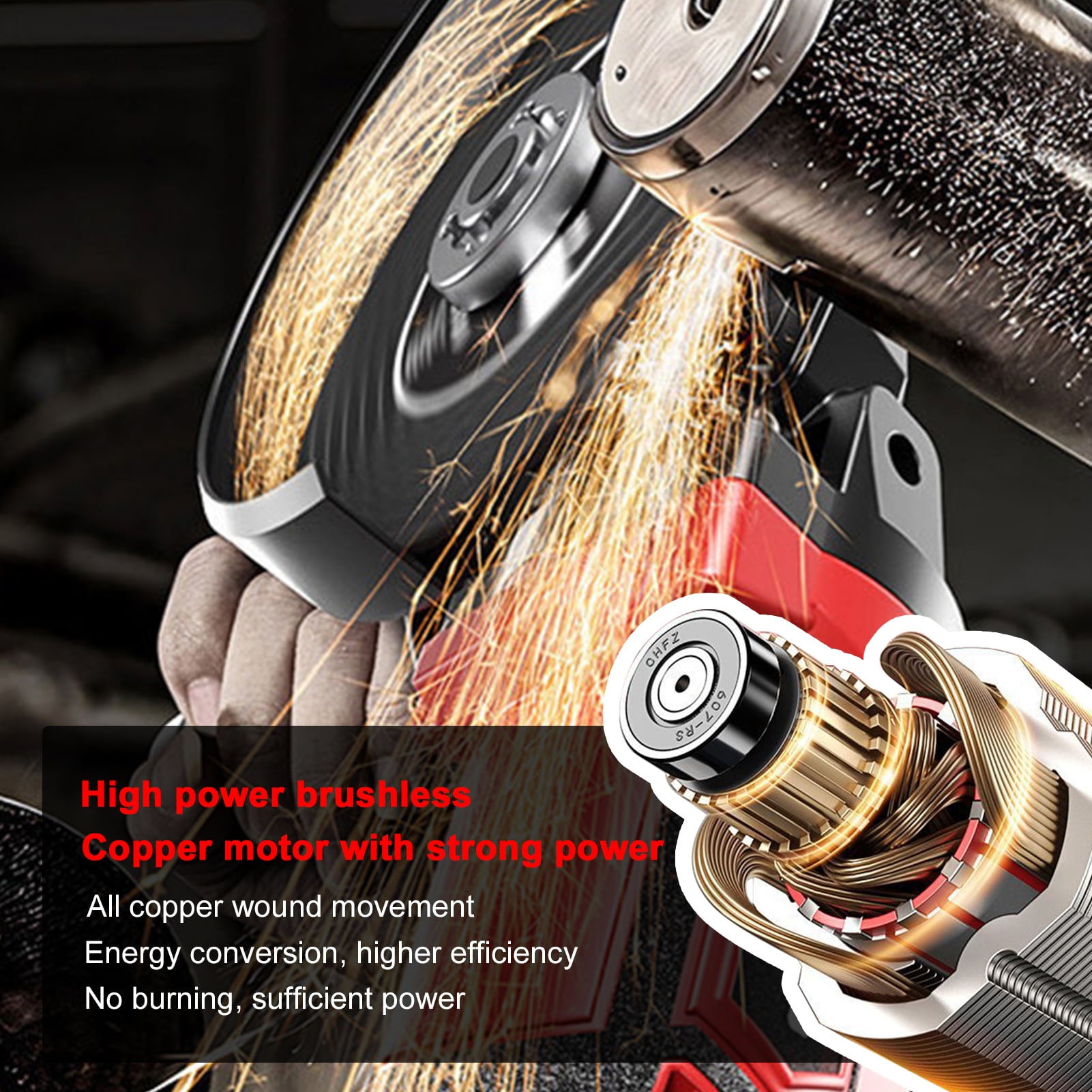 Angle ,21v 4.0ah Battery 10pcs Frosted Sheet Metal Slice Metal Disc ...