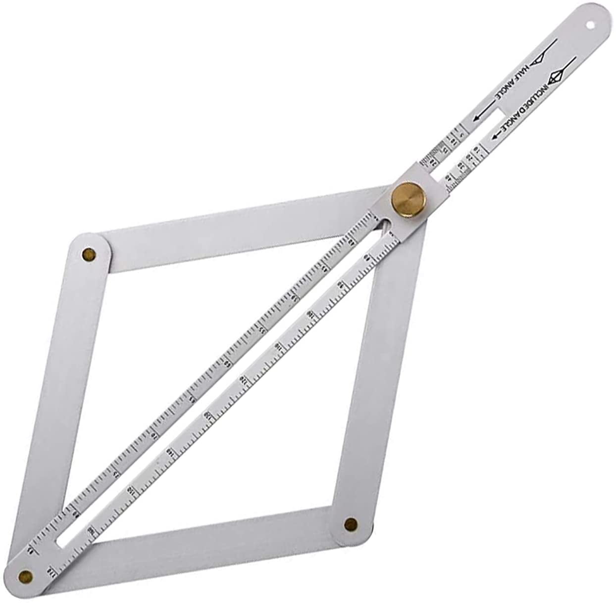 Angle Angle Finder,SEMAket Aluminum Alloy Angle Measuring Ruler ...