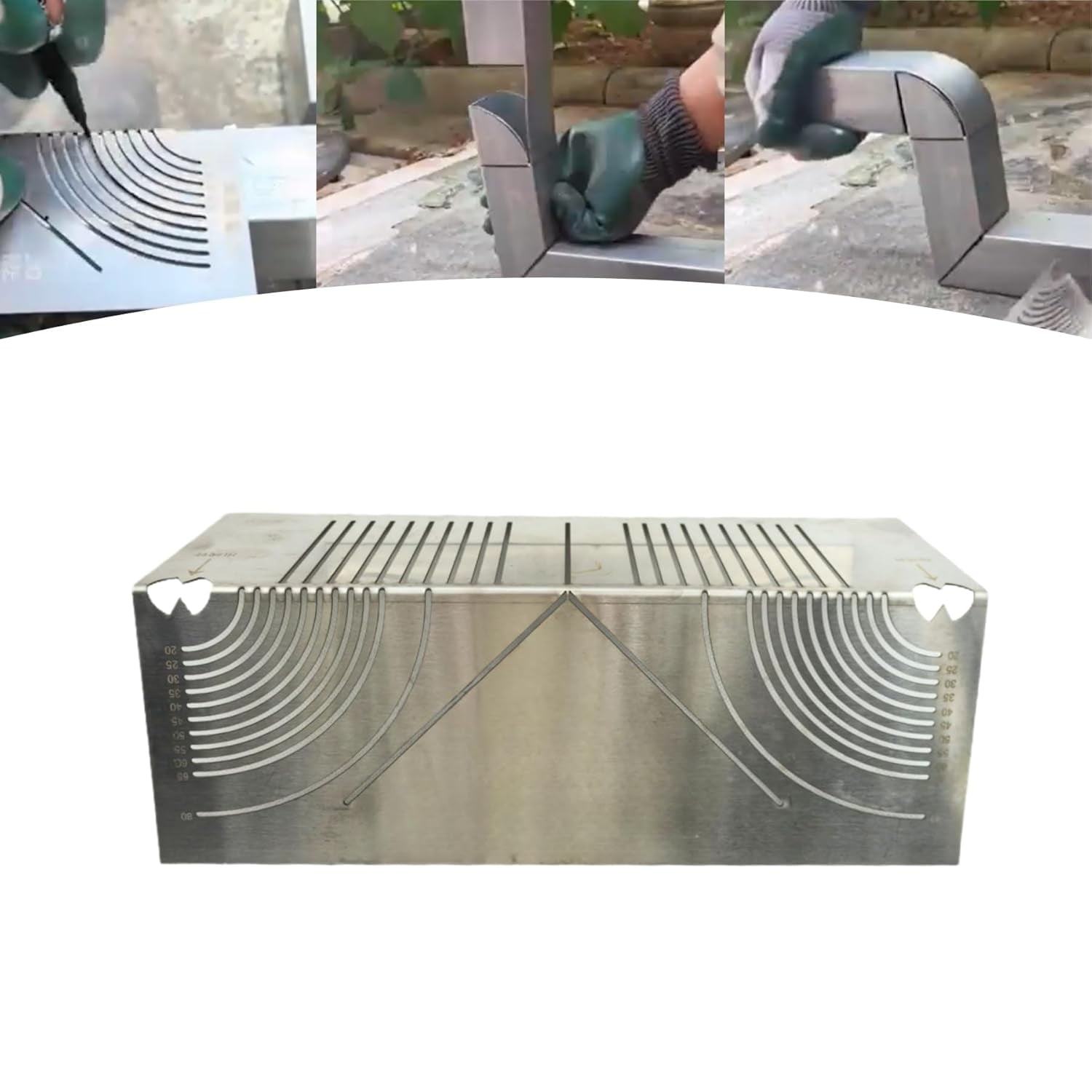 Angle & Arc Marking Tool - Adjustable Linear Arc Dual-Purpose Scriber ...