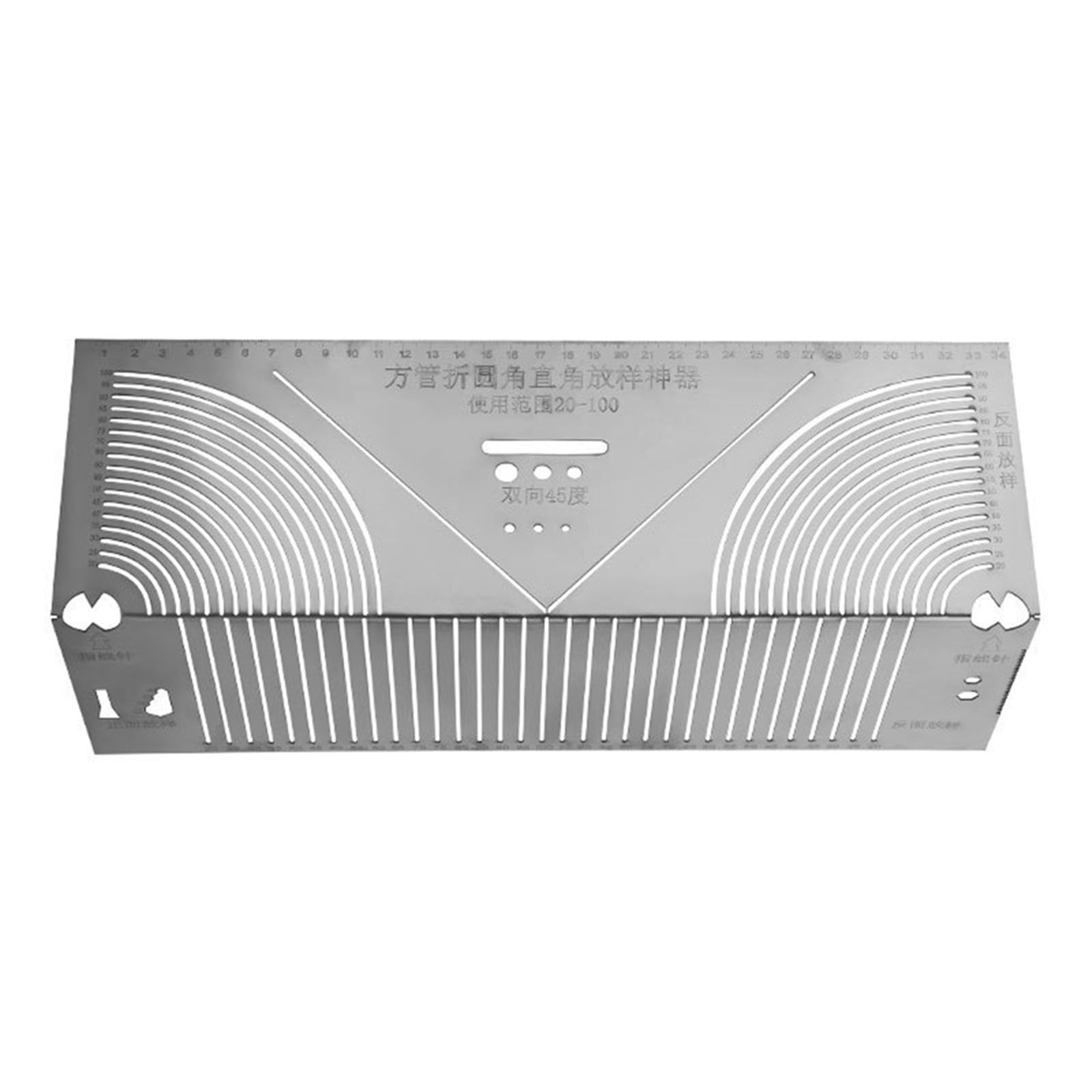 Angle & Arc Marking Tool, Adjustable Linear Arc Dual-Purpose Scriber ...