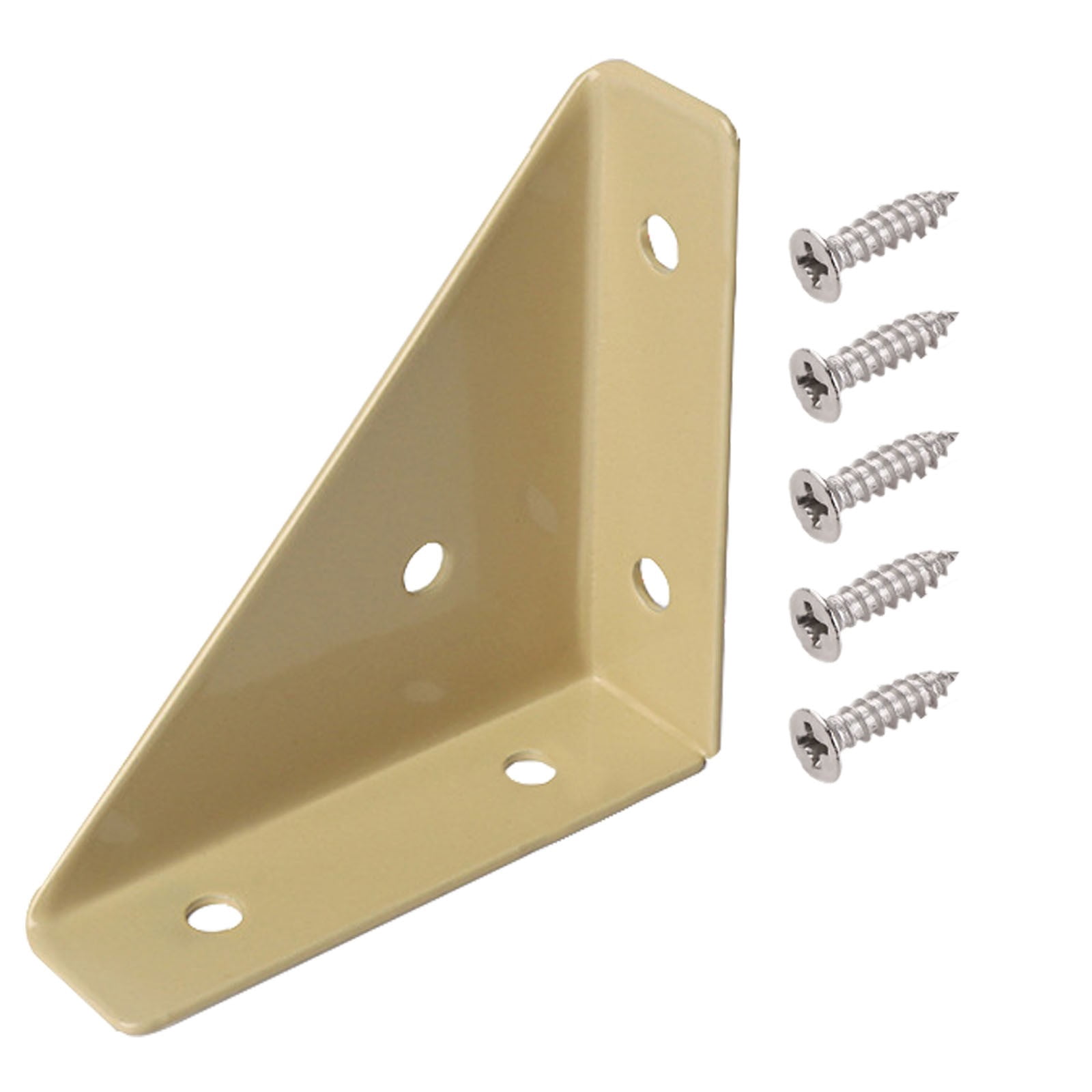 Angle Bracket 38mm x 38mm Cold Rolled Steel Corner Braces with Screws ...