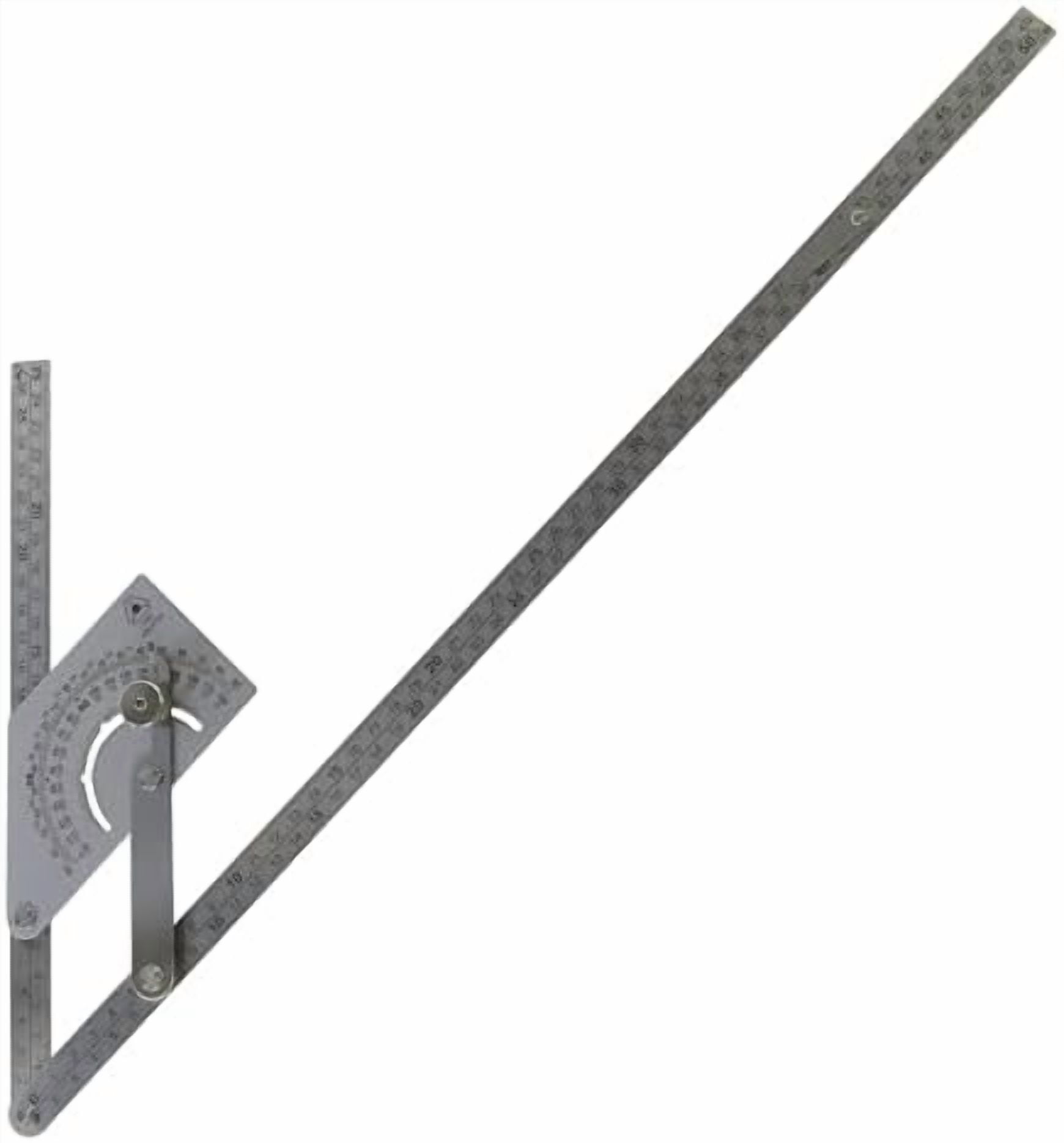 Angle Finder IV, Stainless Steel Protractor 0-180 degrees, Measures ...