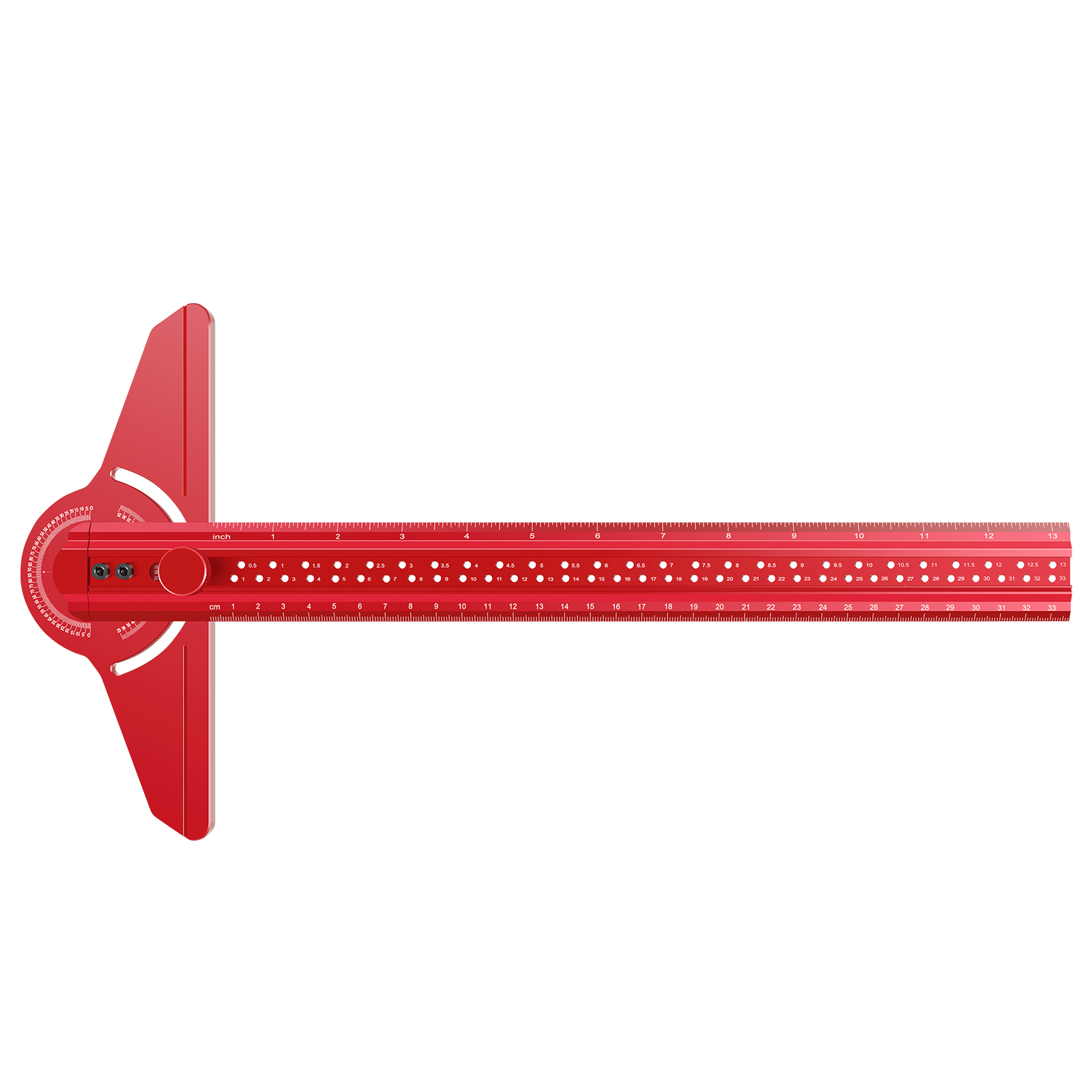 Angle Finder Protractor Aluminum Alloy Angle Finder Ruler Adjustable ...