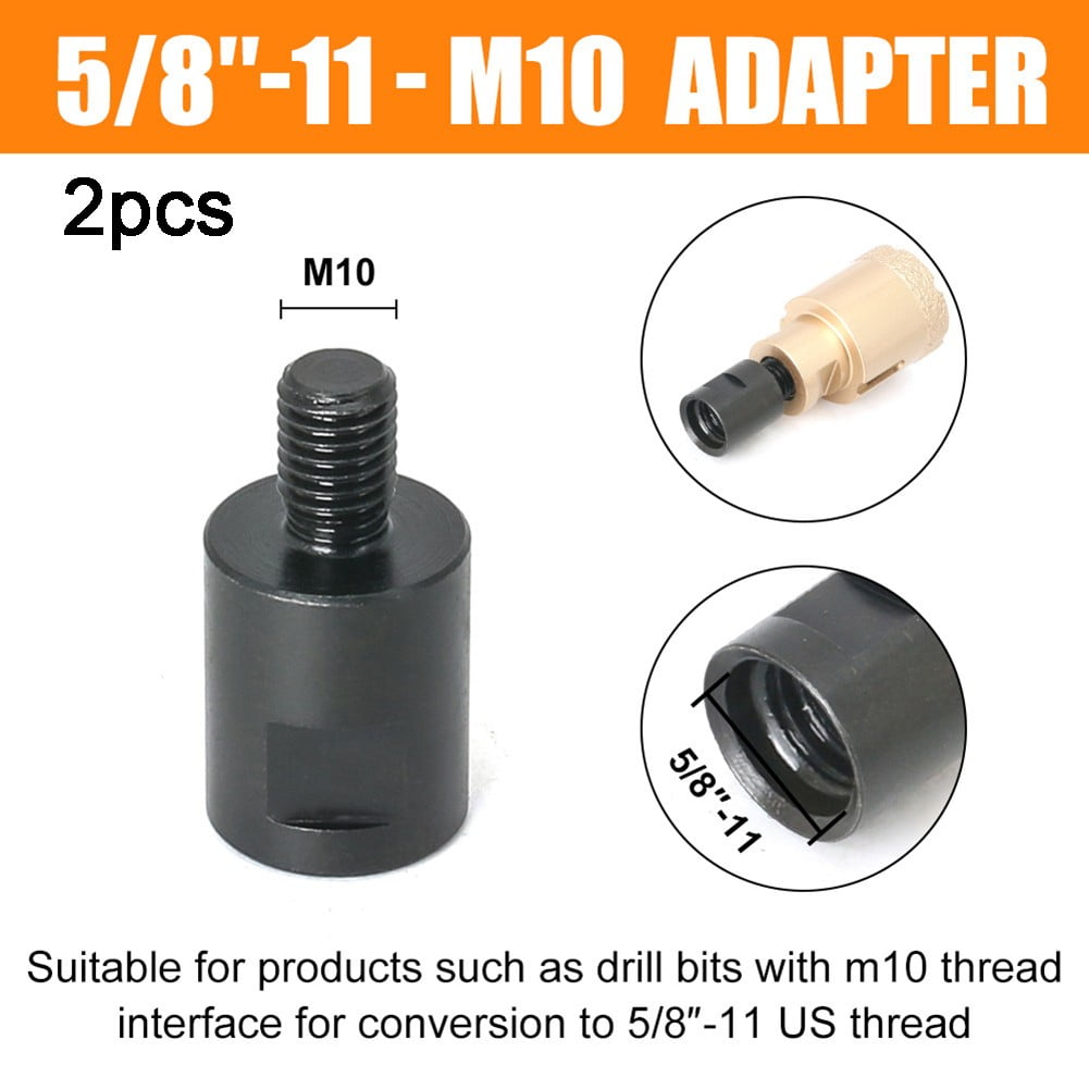 Angle Grinder Adapter Converter M10 M14 5/8-11 Converter Adapte Arbor Connecto - Walmart.com