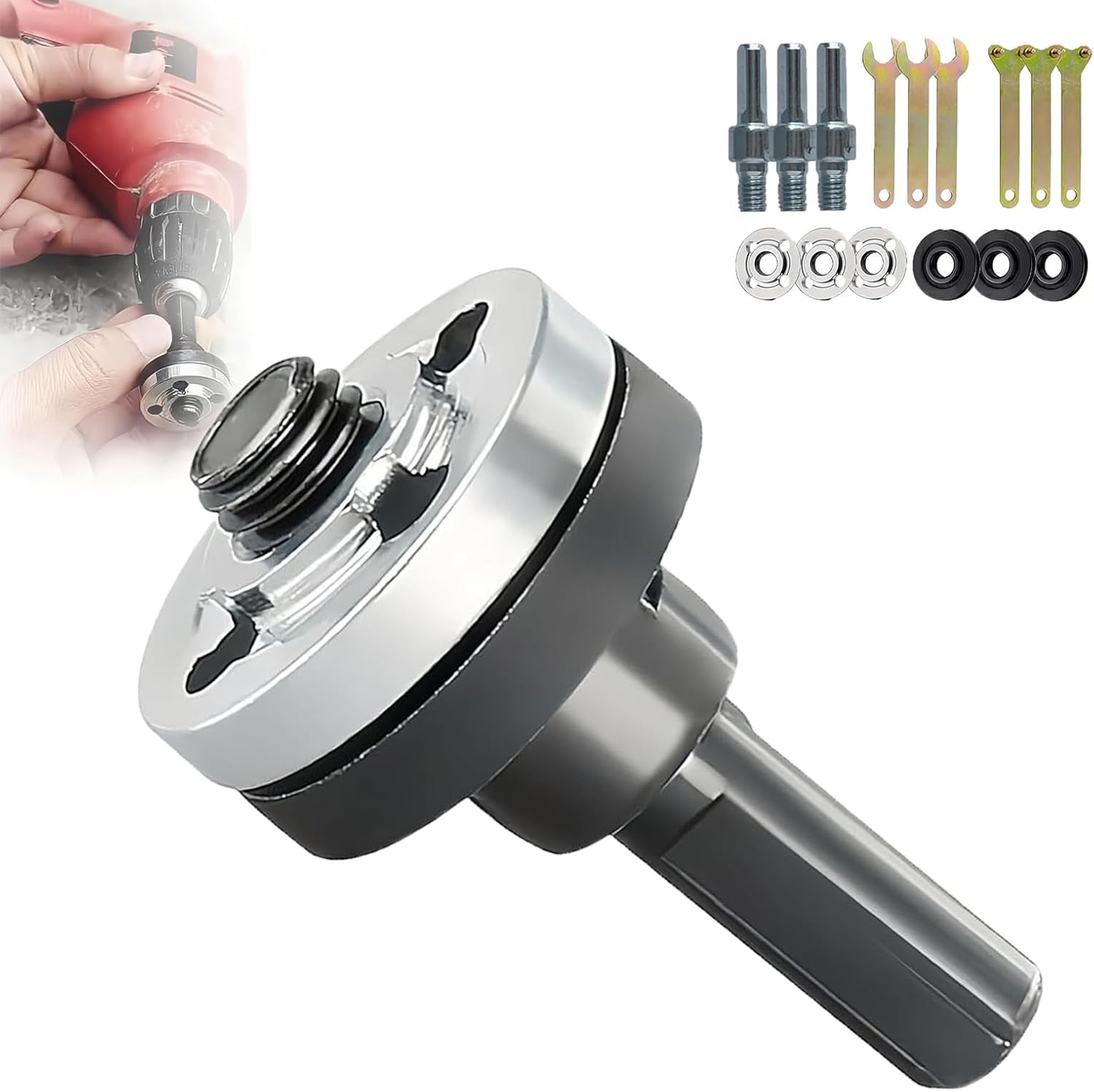 Angle Grinder Adapter for Drill, 2025 New Angle Grinder Tool Drill ...