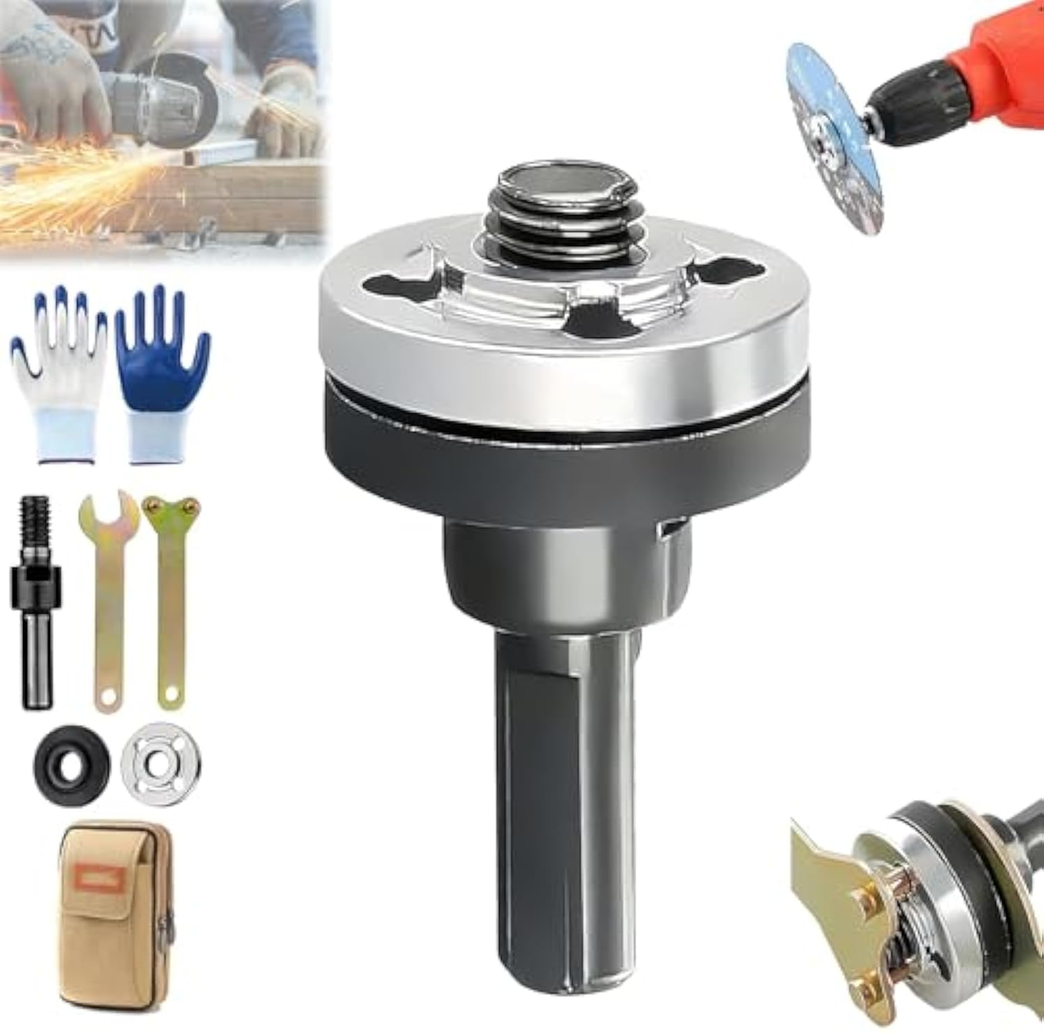 Angle Grinder Adapter for Drill, Conversion Angle Grinding Adapter ...