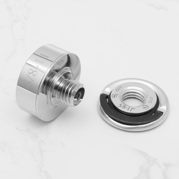 Angle Grinder Adapter with Pressure Plate Stainless Steel 5/8-11 Inch ...