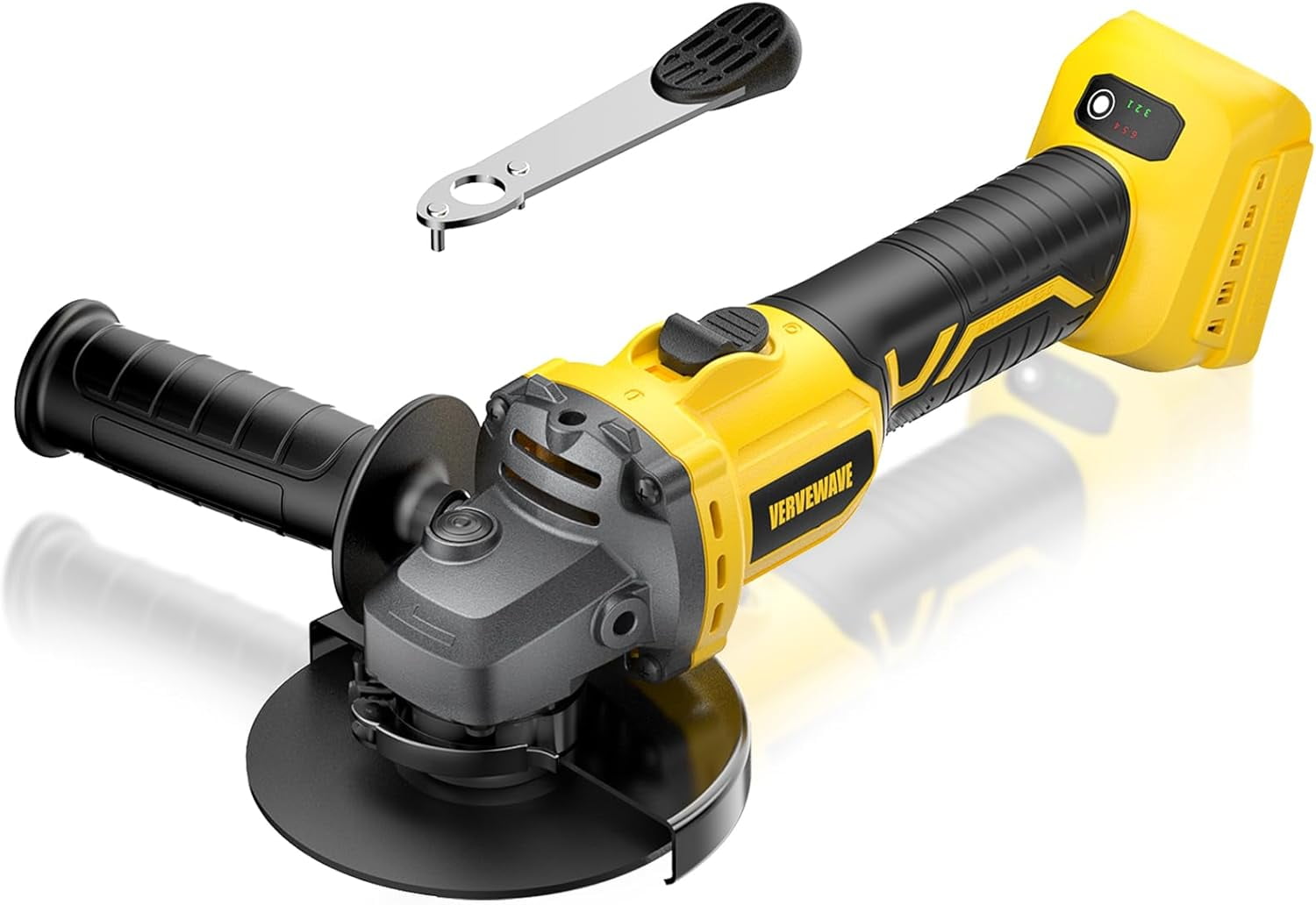 Angle Grinder Brushless fit DEWALT 20V Battery (No Battery), 6 Variable ...
