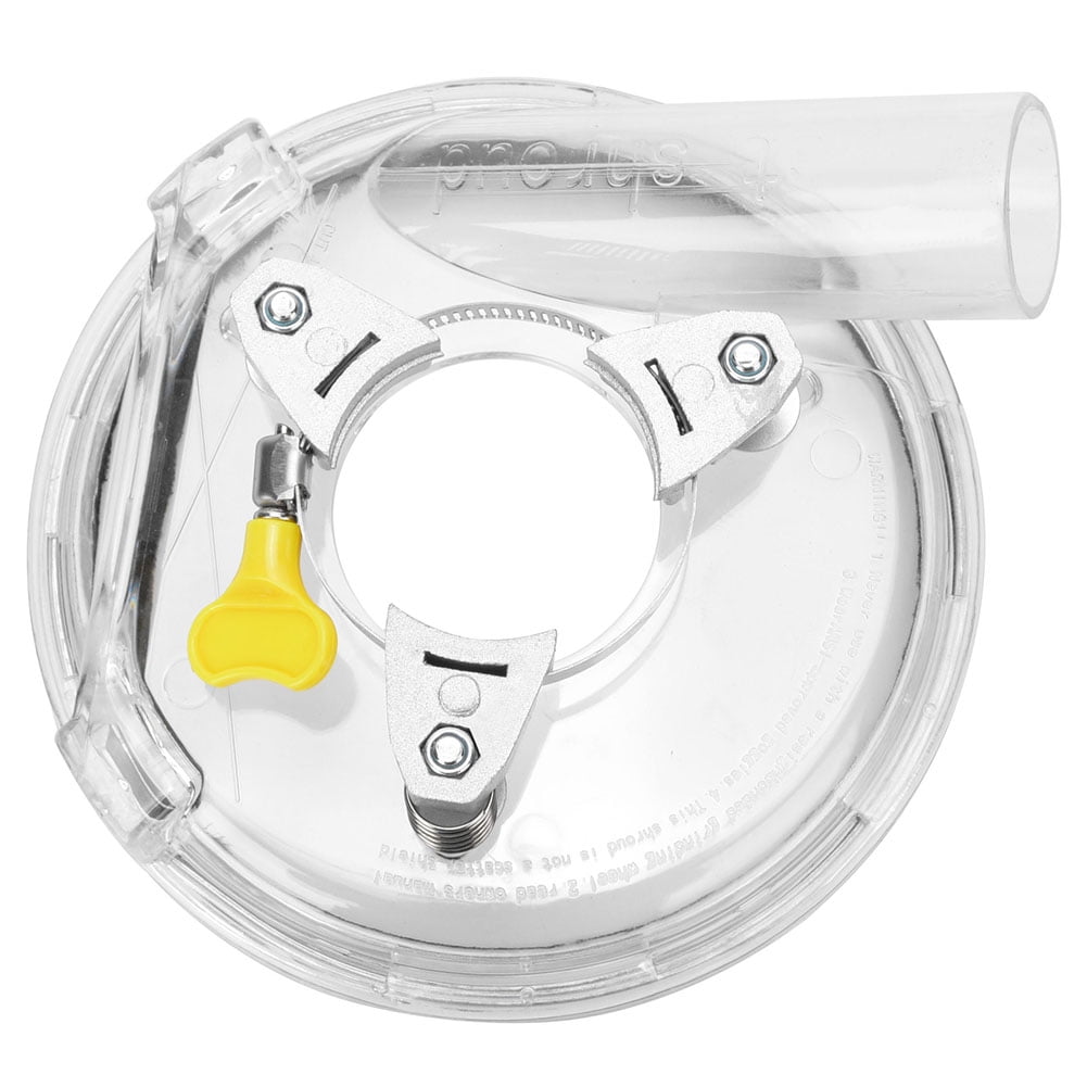 Angle Grinder, Cleaning Easier Transparent PC Material Metal Clamps ...