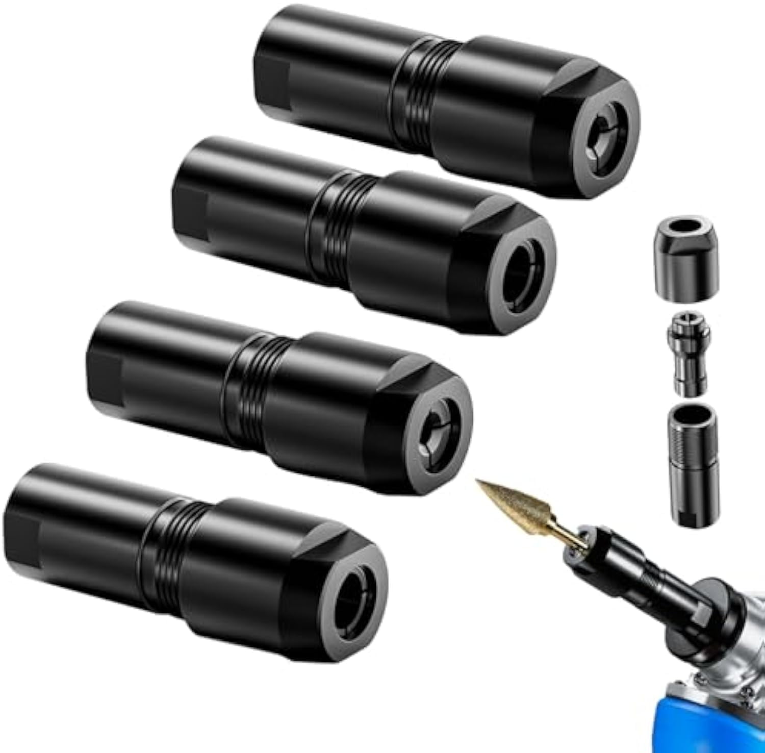 Angle Grinder Conversion Accessories Adapter Kit, Chuck Drill Bit ...