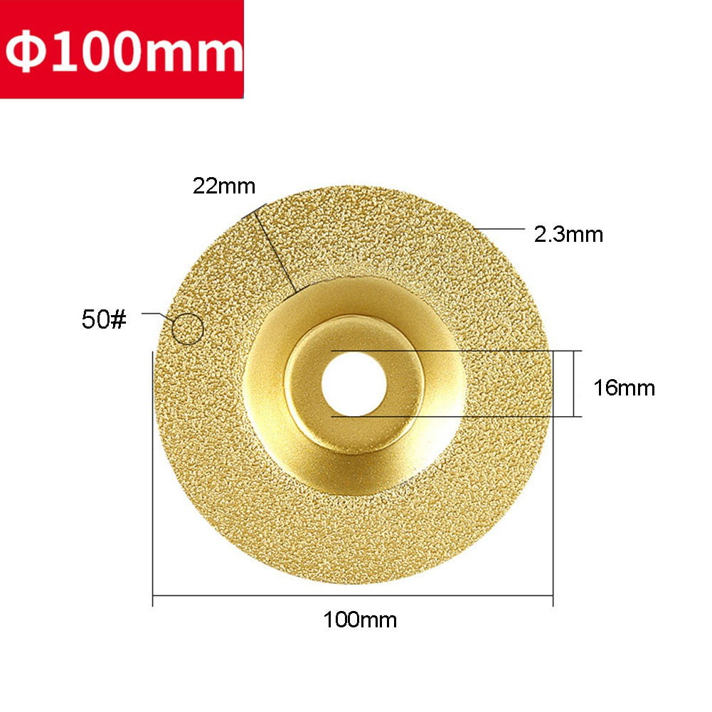 Angle Grinder Dry Grinding Disc Diamond Cutting Disc Marble Bowl ...