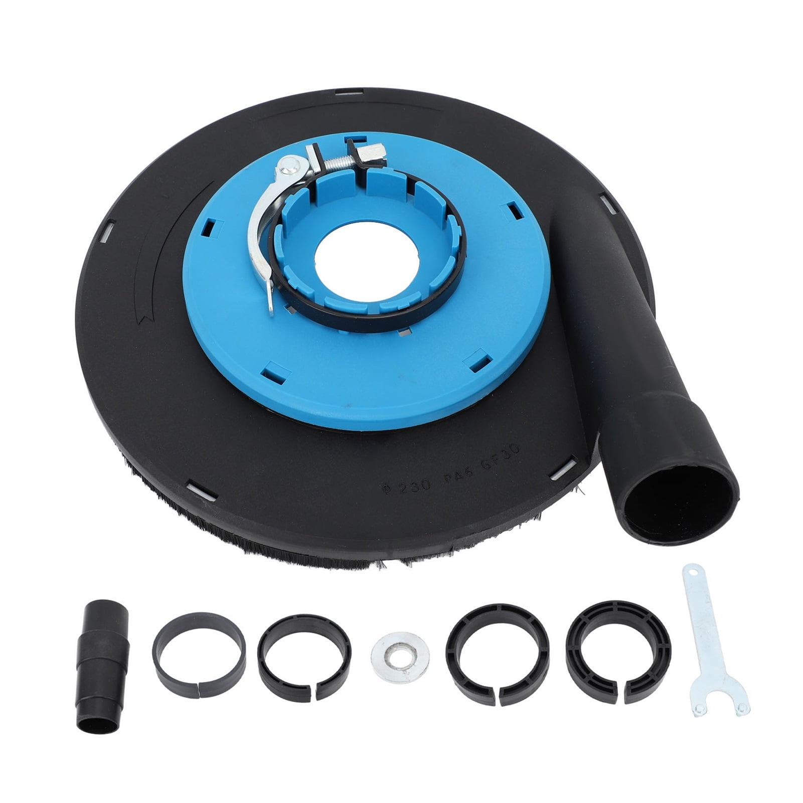 Angle Grinder Dust Cover, Blue Black ly Fit Efficient Filtration 9 Inch ...