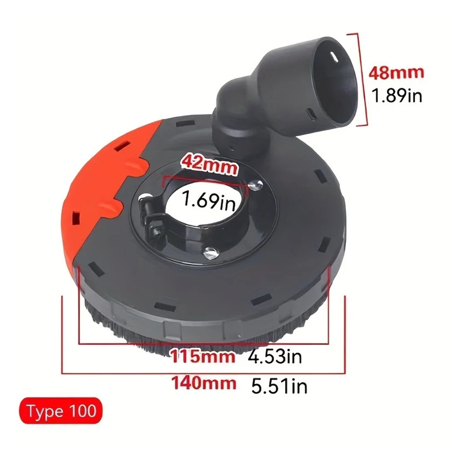 Angle Grinder Dust Cover Shroud, Angle Grinder Surface Grinding Cutting ...