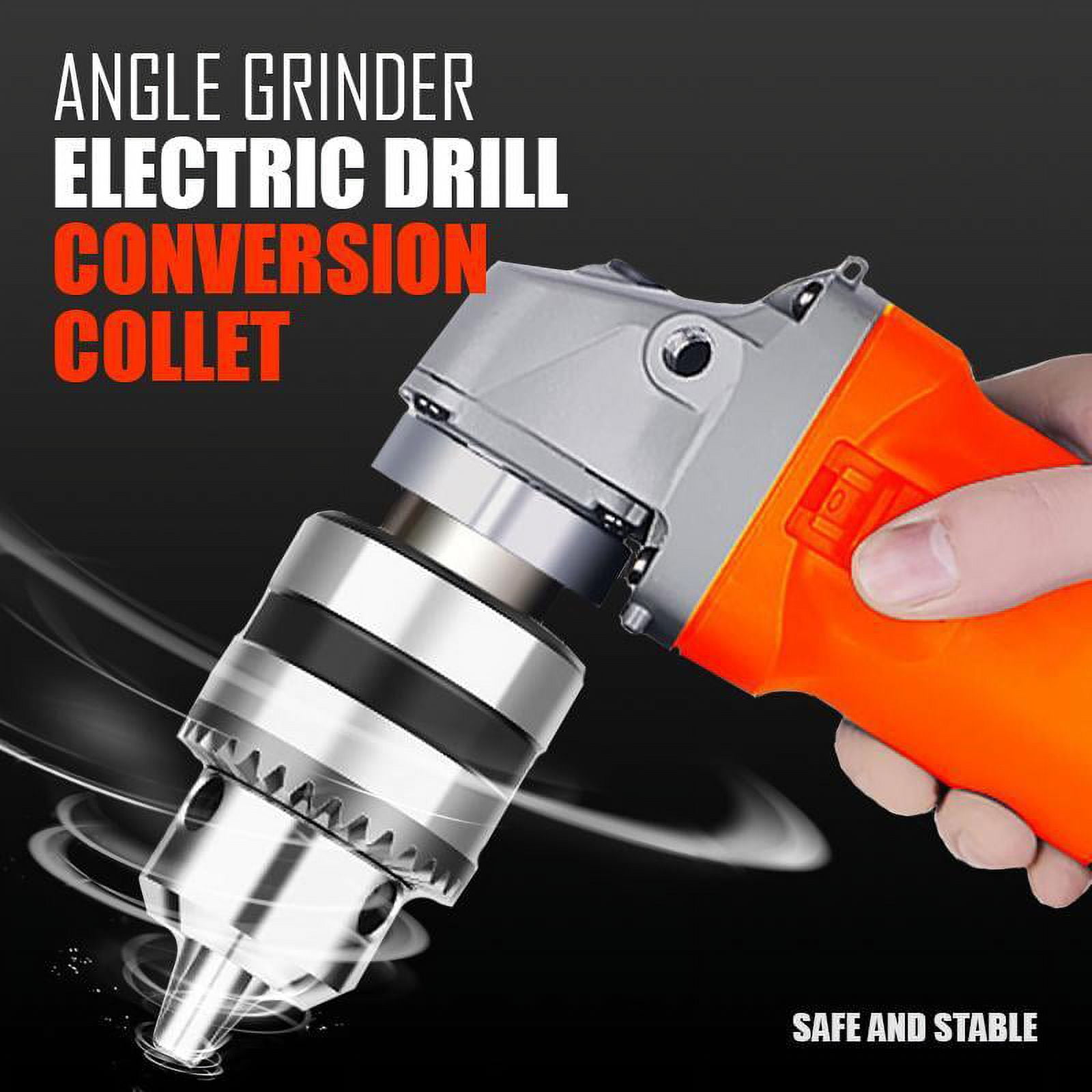 Electric Power Tool: Tungsten Steel Angle Grinder Drill Conversion ...
