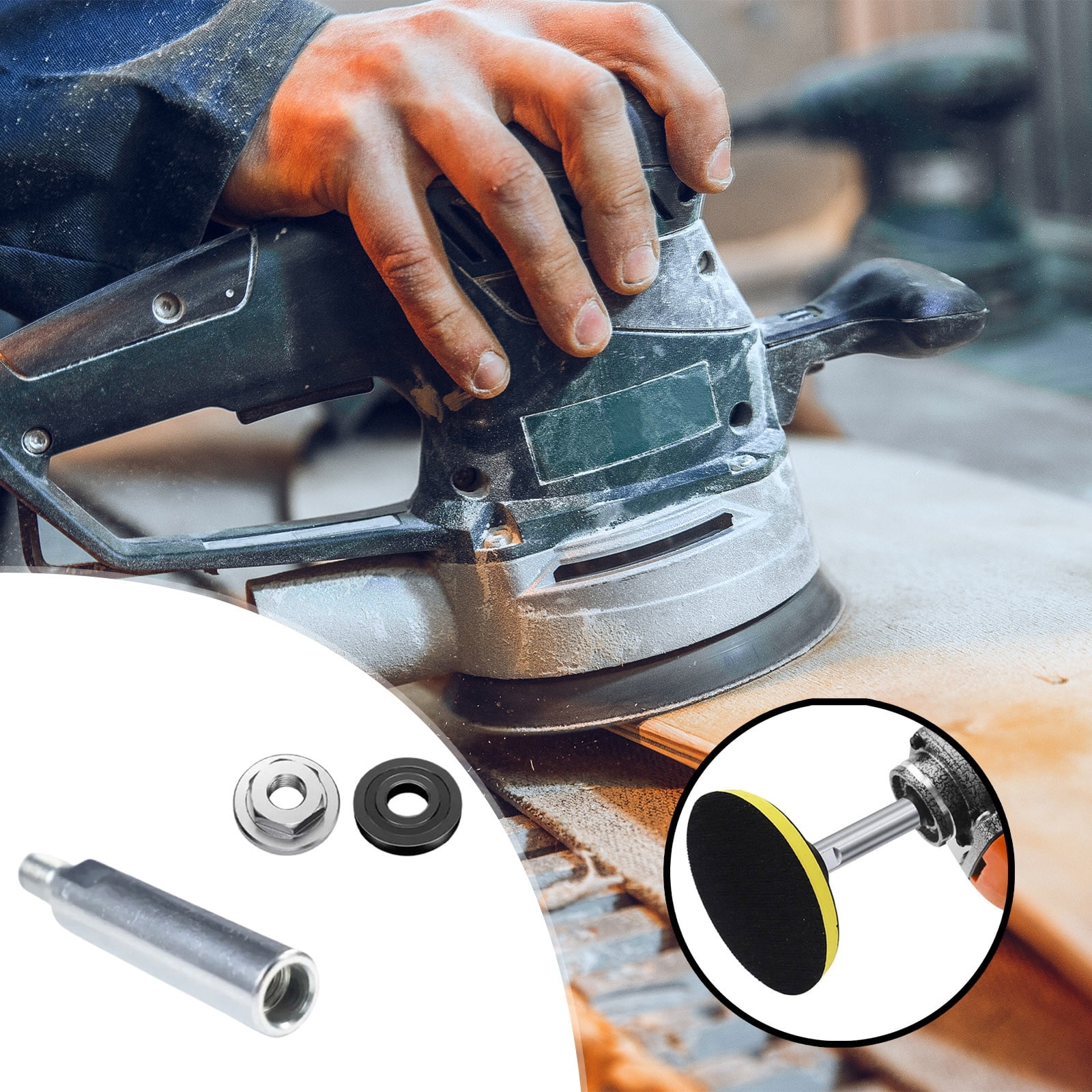 Angle Grinder Extension Rod Thread Polishing Machine Adapter Lever ...