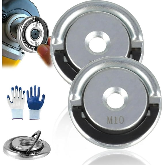 Angle Grinder Flange Nuts with 5/8-11 Inch Thread, Quick Change Grinder ...