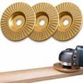 Angle Grinder Polishing Pad, 3PCS Wood Sanding Disc for Angle Grinder ...