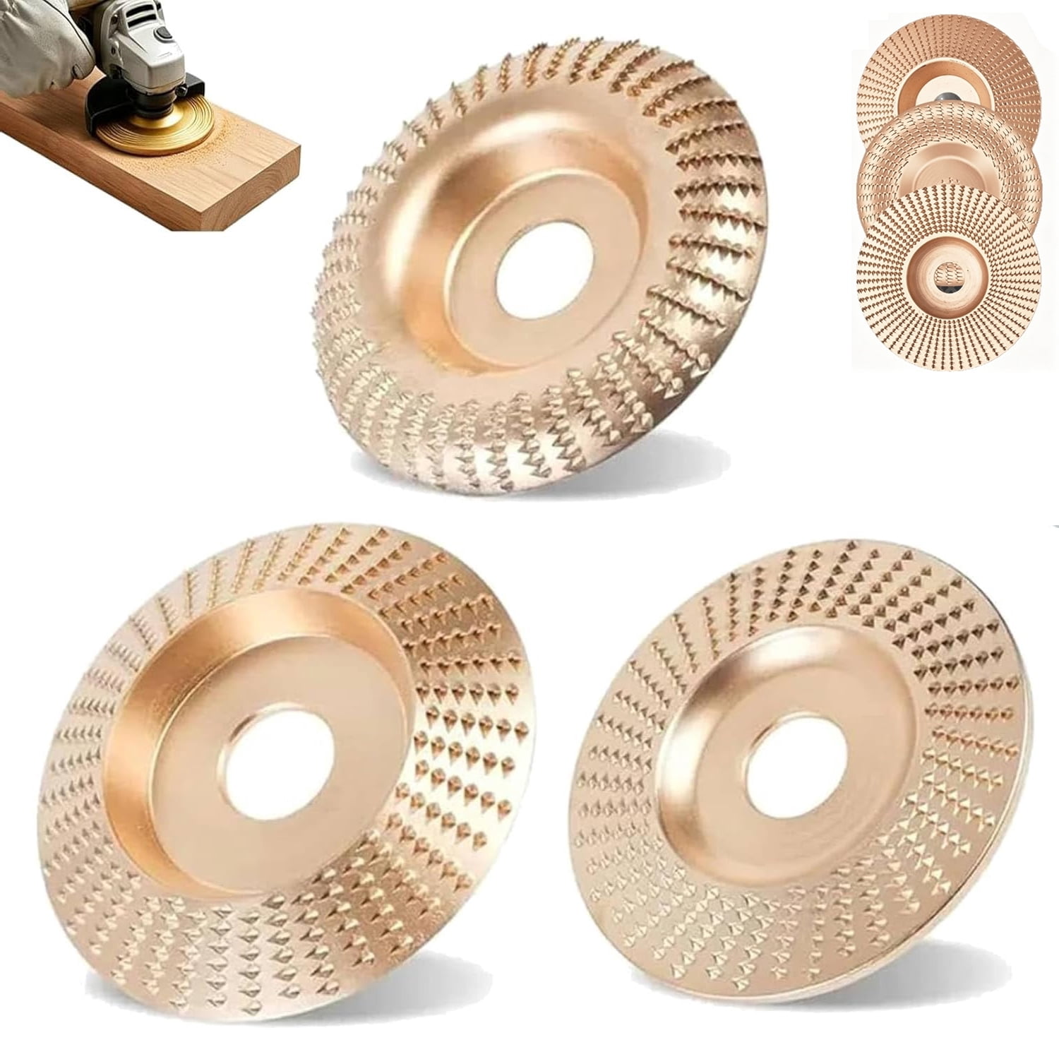 Angle Grinder Polishing Pad, Tungsten Carbide Grinding Wheel Wood ...